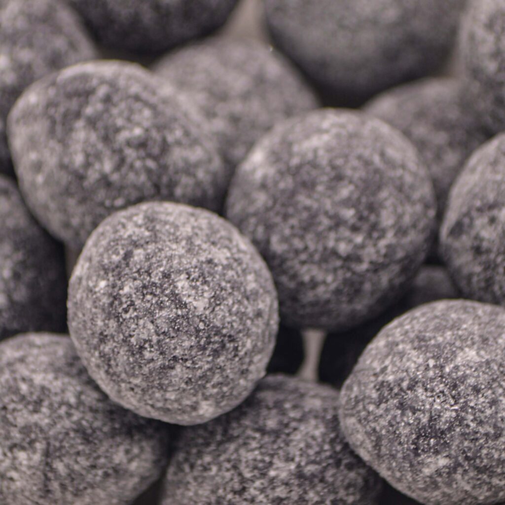 Aniseed Balls - Black Sugared - 2.75kg Bag - The Welsh Sweetshop ...