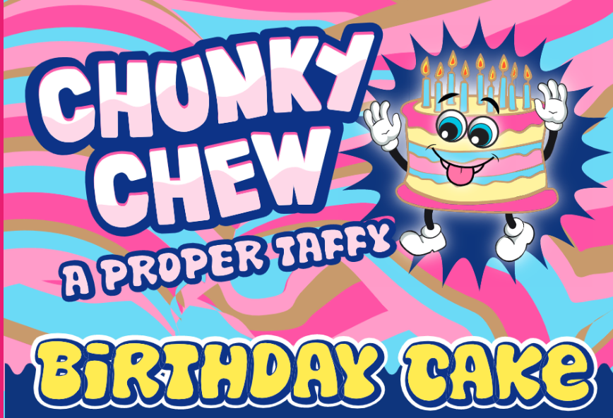 Chunky Chew Birthday Cake - The Welsh Sweetshop｜Wholesale Sweets ...