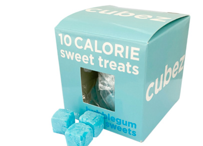 Cubez 10 calorie Bubblegum 120g - The Welsh Sweetshop｜Wholesale Sweets ...