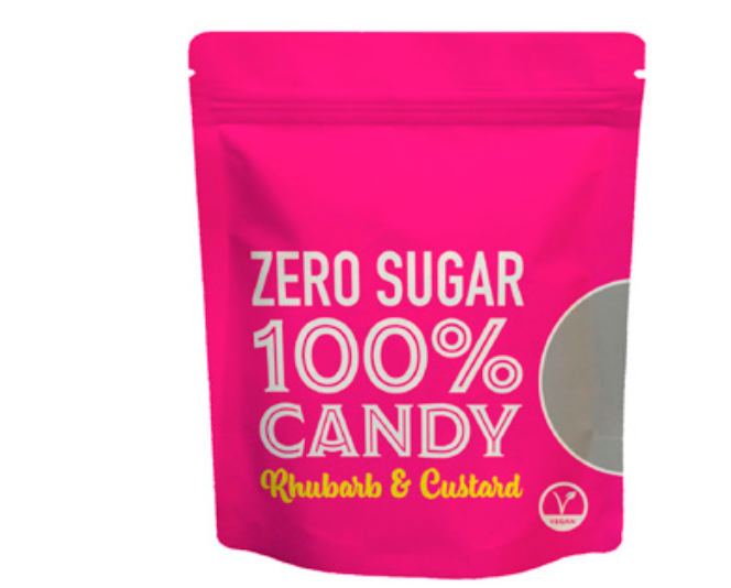 Zero Sugar Rhubarb & Custard 120g - The Welsh Sweetshop｜Wholesale ...