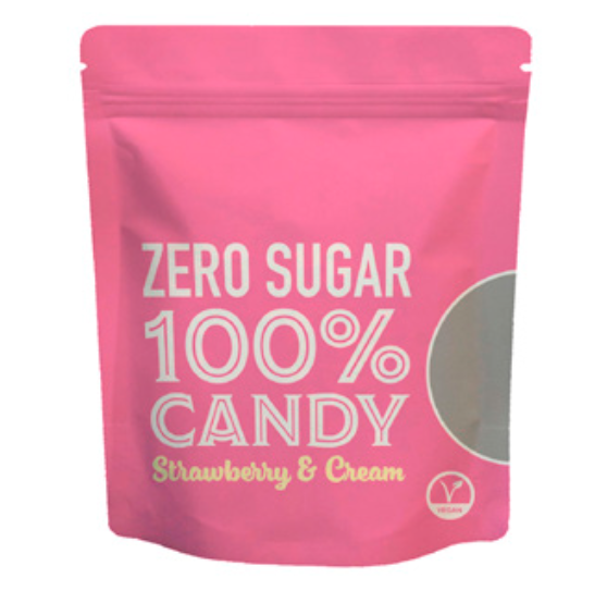 Zero Sugar Strawberry & Cream 120g - The Welsh Sweetshop｜Wholesale ...